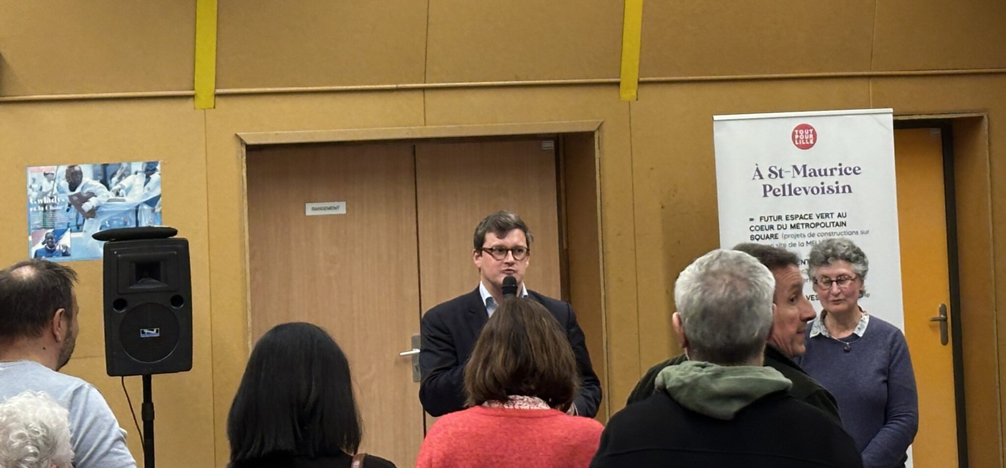 Dernière réunion publique d’Arnaud Deslandes avant le premier tour des ...